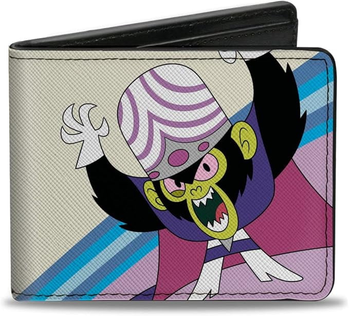 Warner Bros. Animation Wallet, Bifold, The Powerpuff Girls Mojo Jojo ...