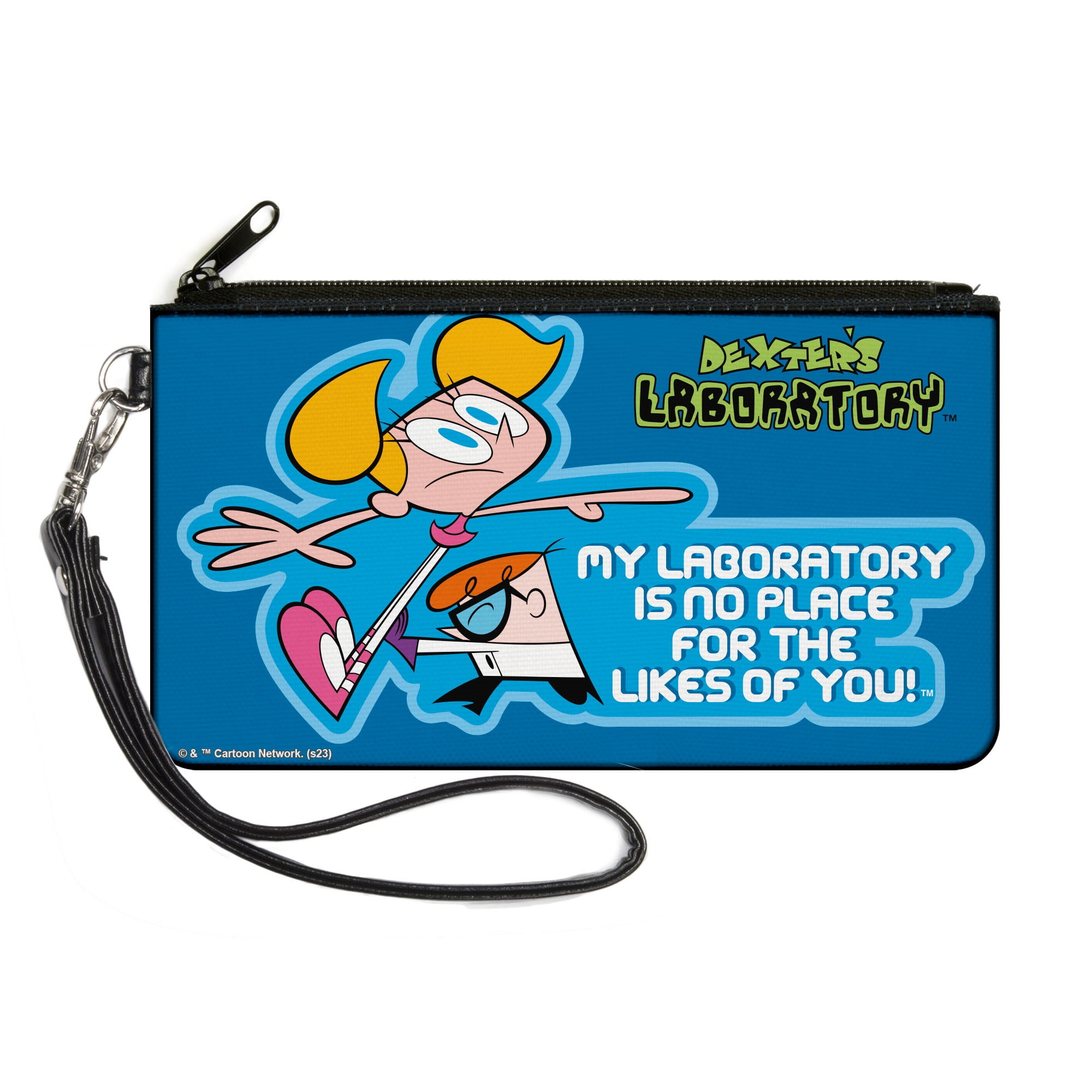 Warner Bros. Animation Wallet, Zip Clutch, Dexters Laboratory No Place ...