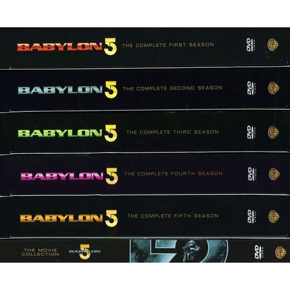Babylon 5: Complete Series with Movies - 110 Episodes on 30 DVDs Box ...