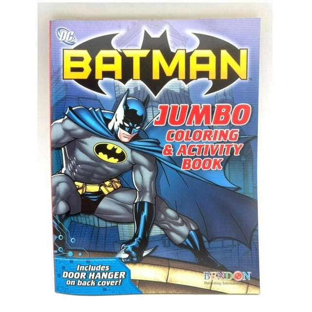 Warner Bros Batman Coloring & Activity Book - Walmart.com