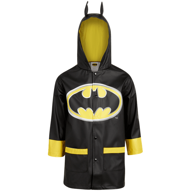 Warner Bros. Boys' Lightweight Batman Windbreaker Jacket - Waterproof ...