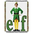 Warner Bros. Elf "Elf Pose" 48" x 60" Woven Tapestry Throw - Walmart.com