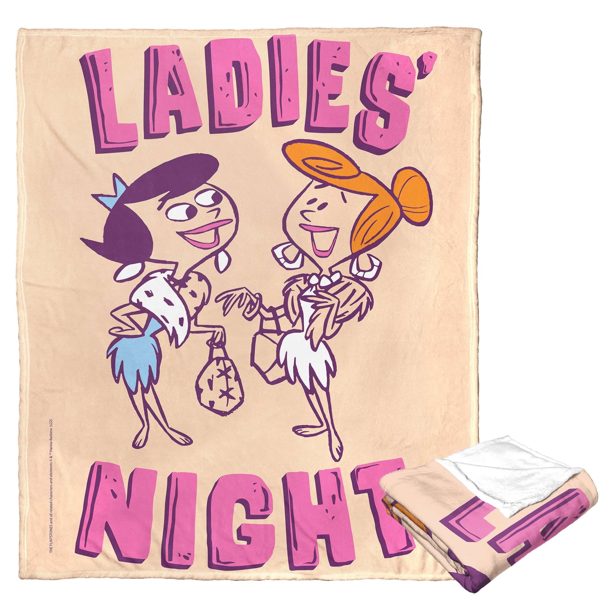 Warner Bros Flinstones Ladies Night Kids Silk Touch Throw Blanket ...