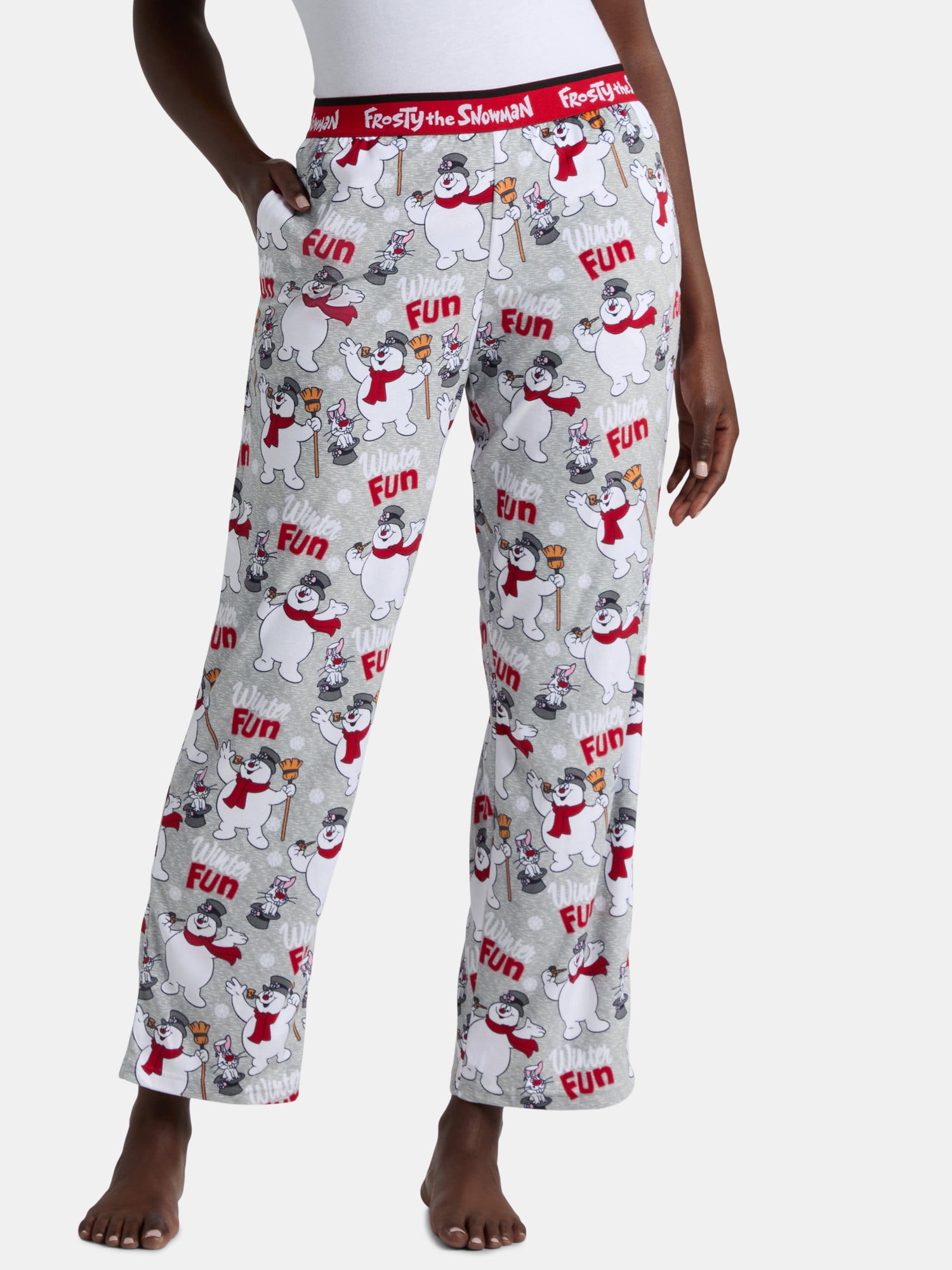 Warner Bros. Frosty the Snowman Women's Velour Sleep Pants, Sizes XS-3X ...