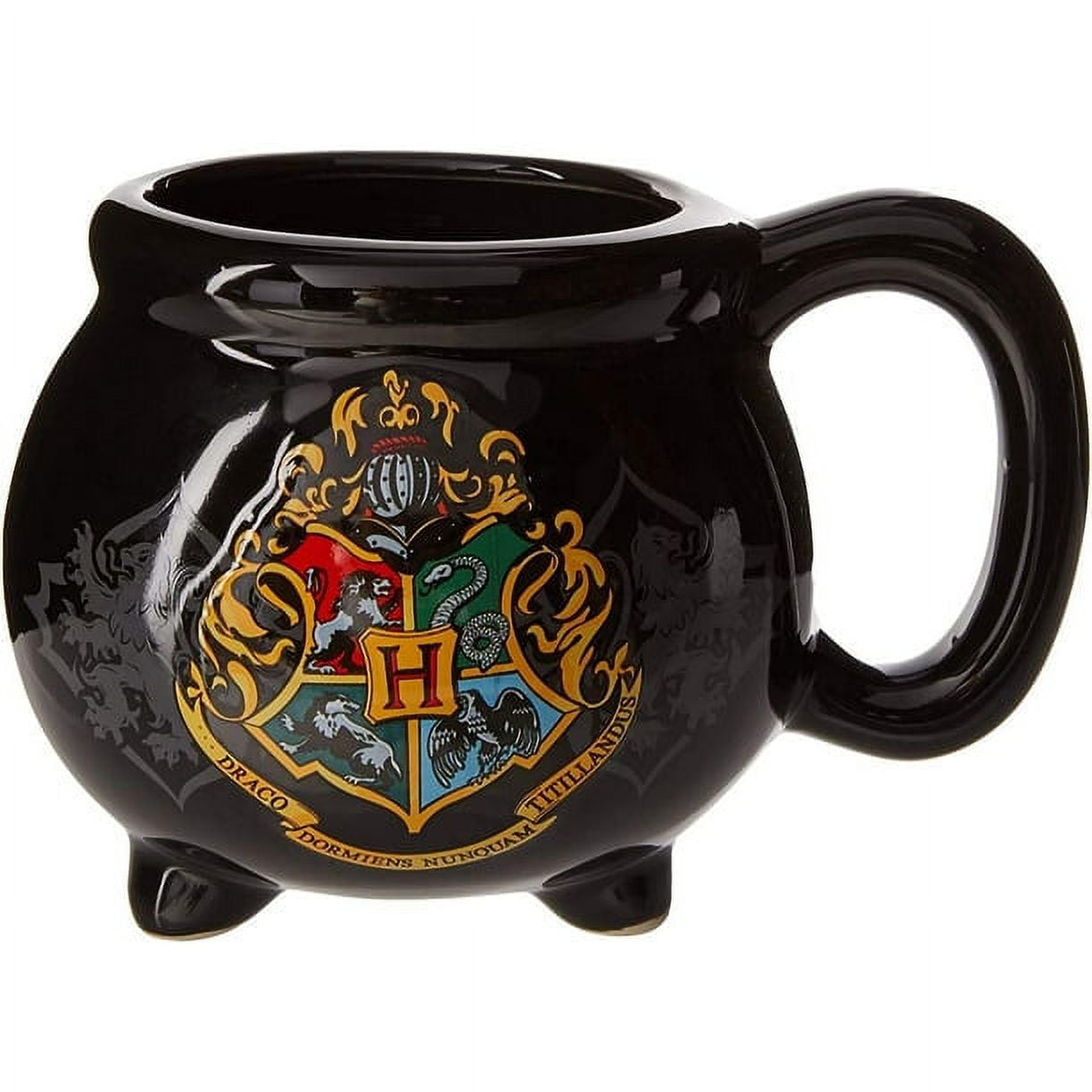 Warner Bros Harry Potter Hogwarts School Crest Cauldron 3D Sculpted ...