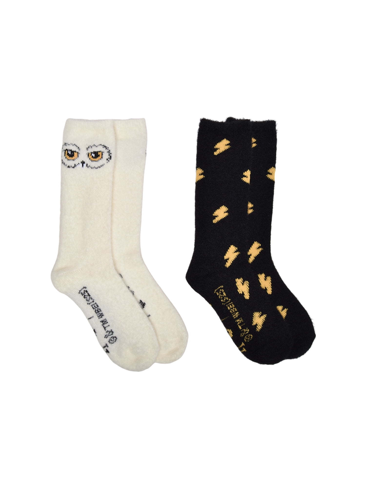 Warner Bros Harry Potter Women's' 2-Pack Boot Socks, Shoe Size 4-10 ...