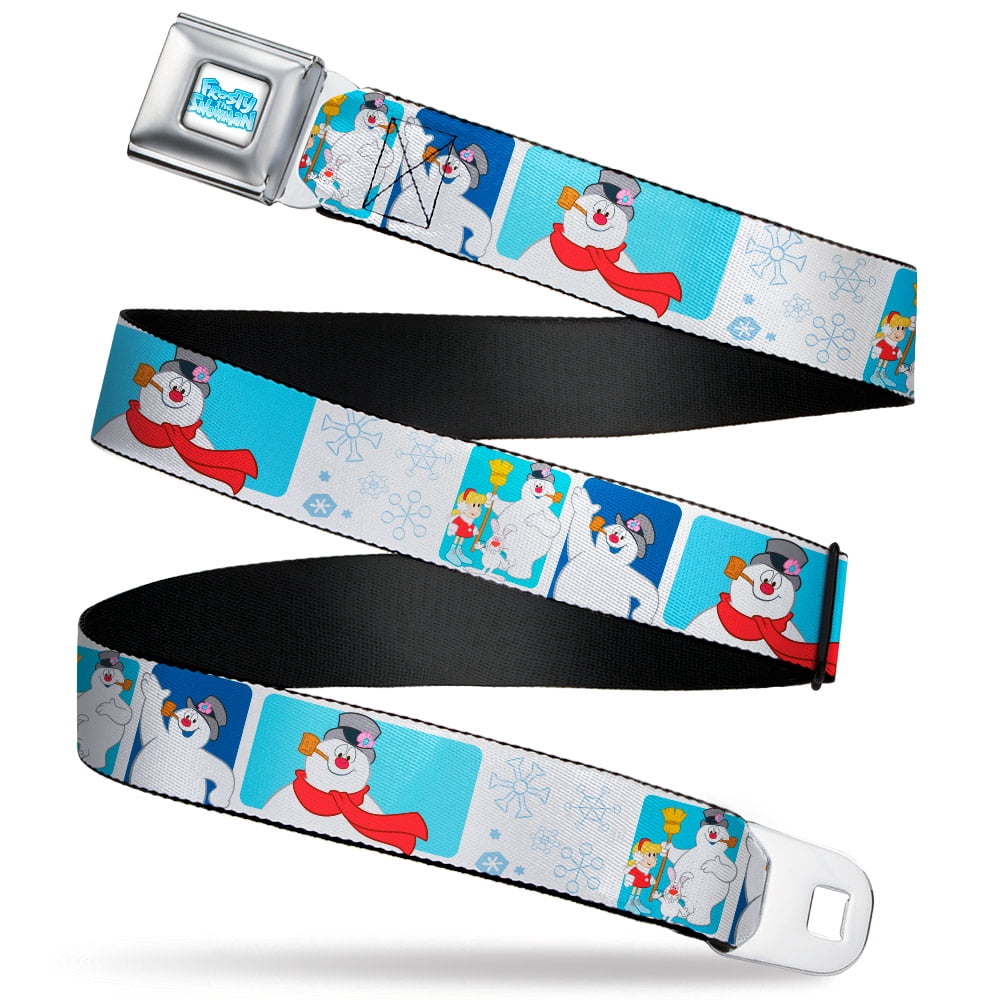 Warner Bros. Holiday Movies Belt, Seatbelt Buckle Belt, Frosty the ...