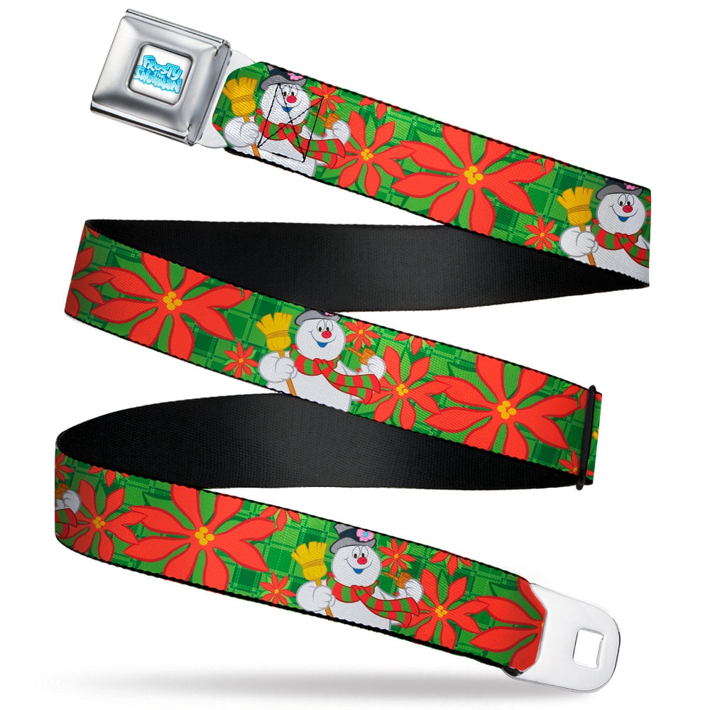 Warner Bros. Holiday Movies Belt, Seatbelt Buckle Belt, Frosty the ...