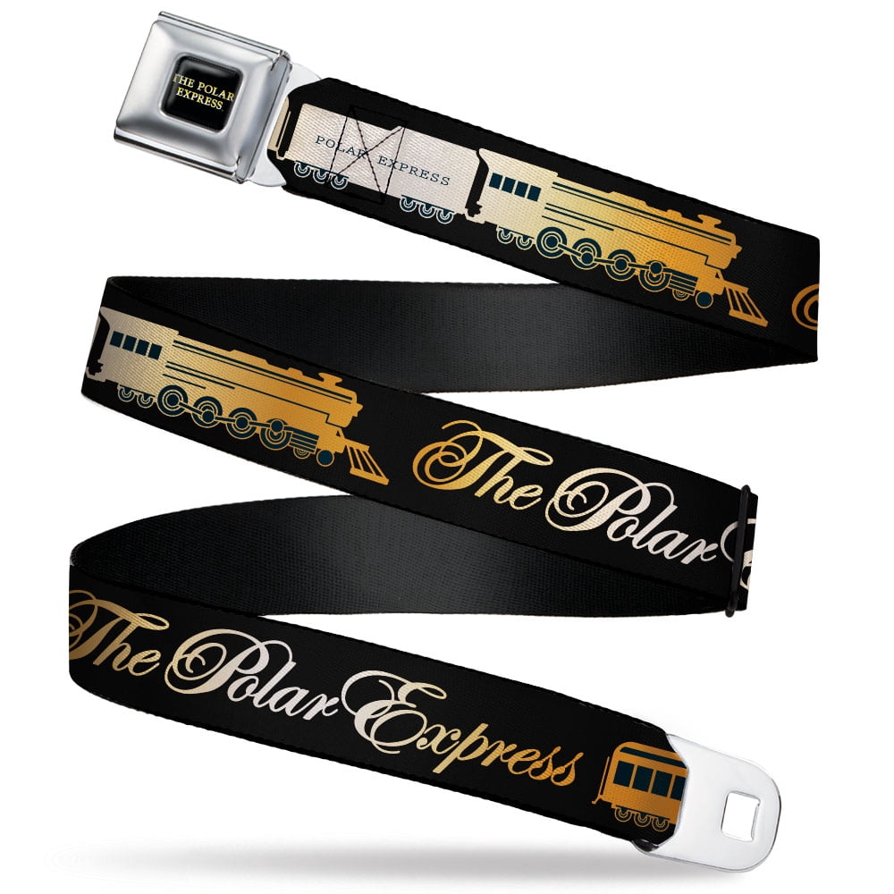 Warner Bros. Holiday Movies Belt, Seatbelt Buckle Belt, Polar Express ...