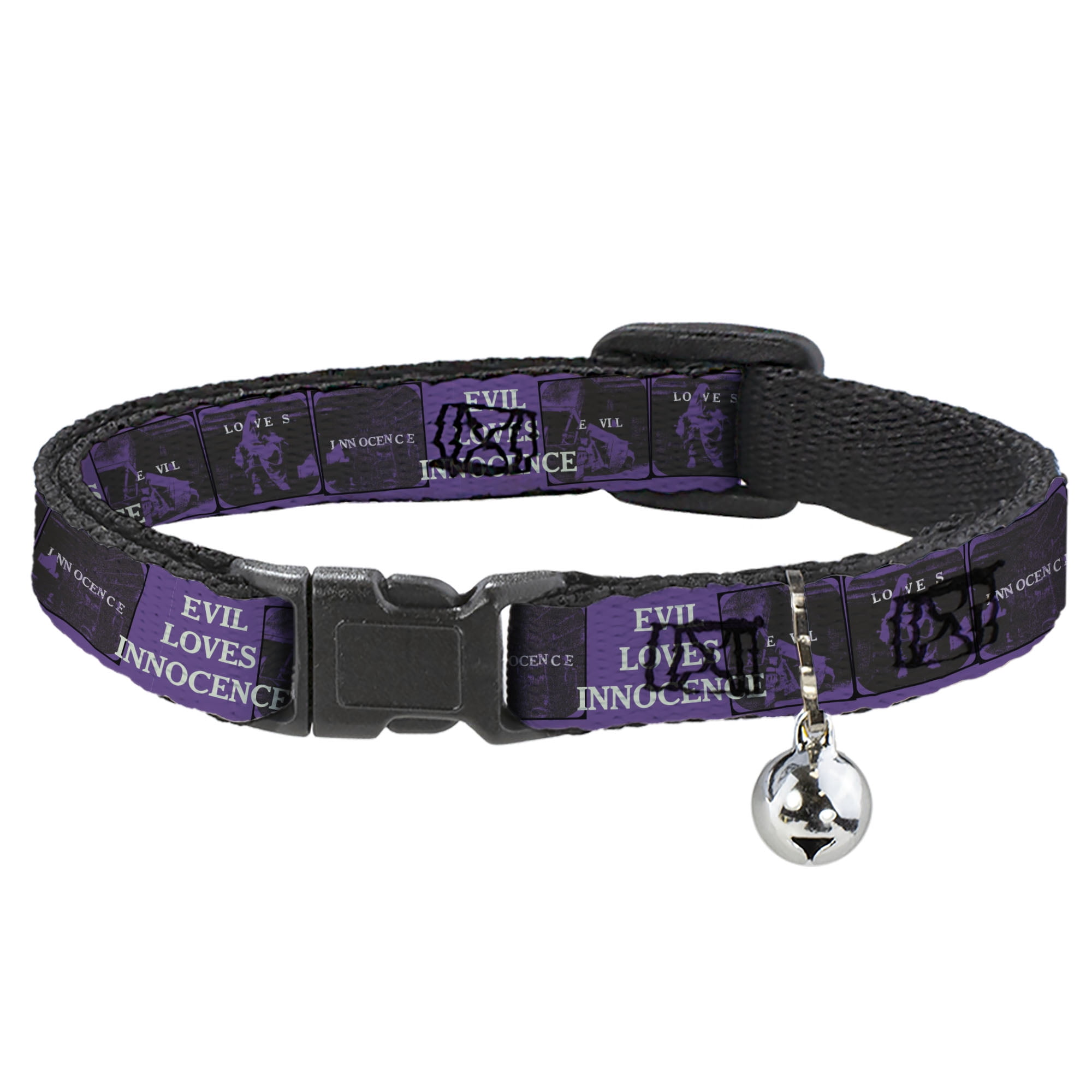 Warner Bros. Horror Movies Cat Collar, Breakaway Collar with Bell, The ...