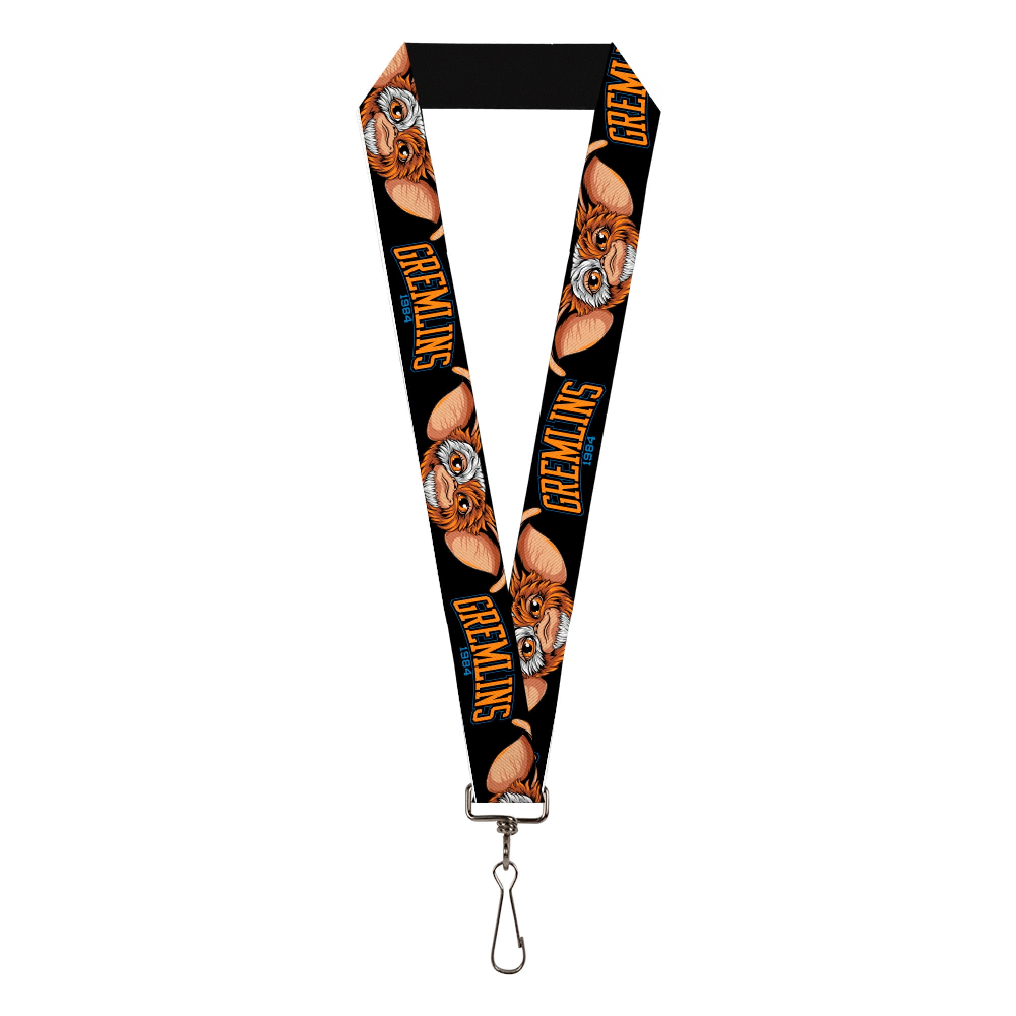 Warner Bros. Horror Movies Lanyard, Gremlins 1984 Gizmo Face Close Up ...