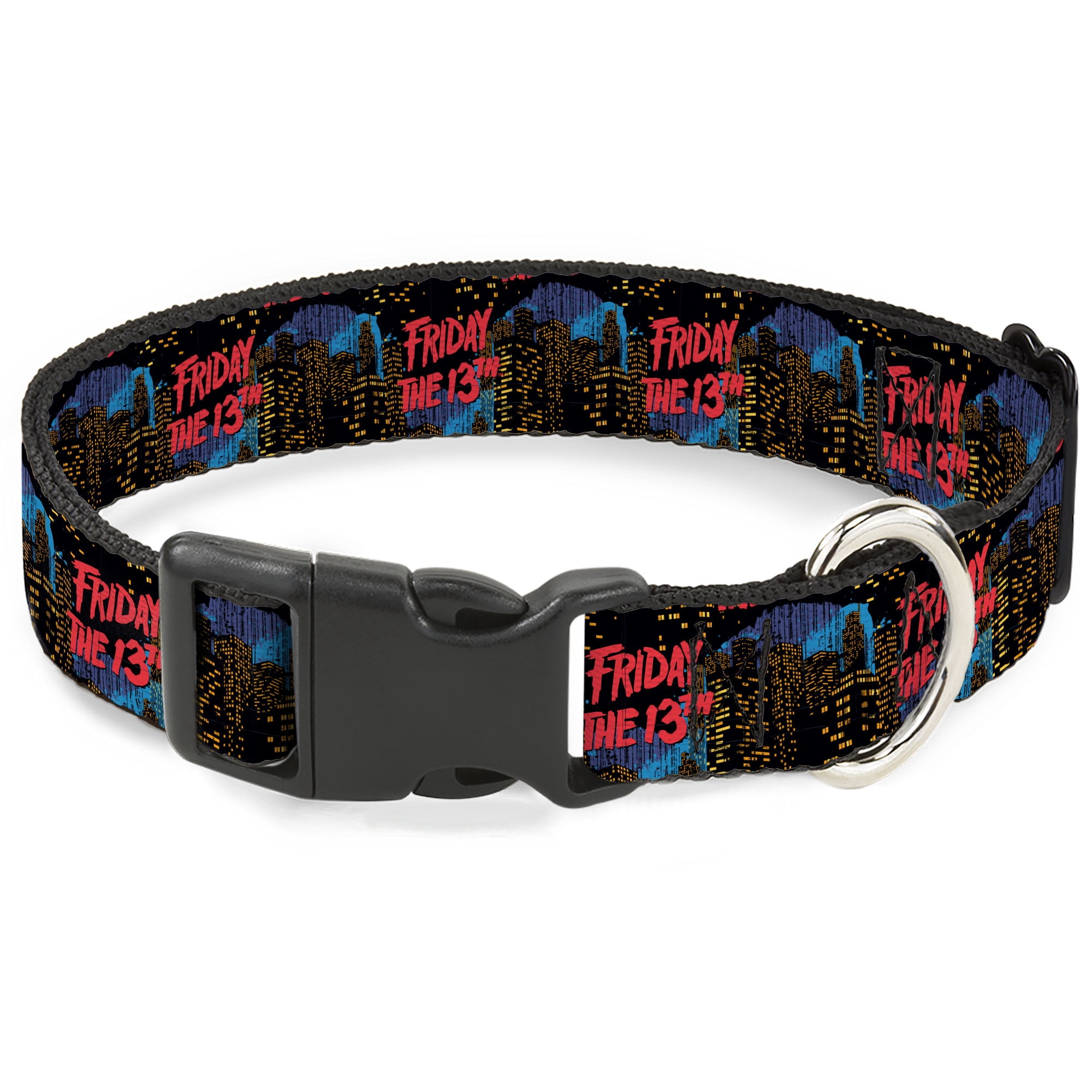 Warner Bros. Horror Movies Pet Collar, Dog Collar Plastic Buckle ...