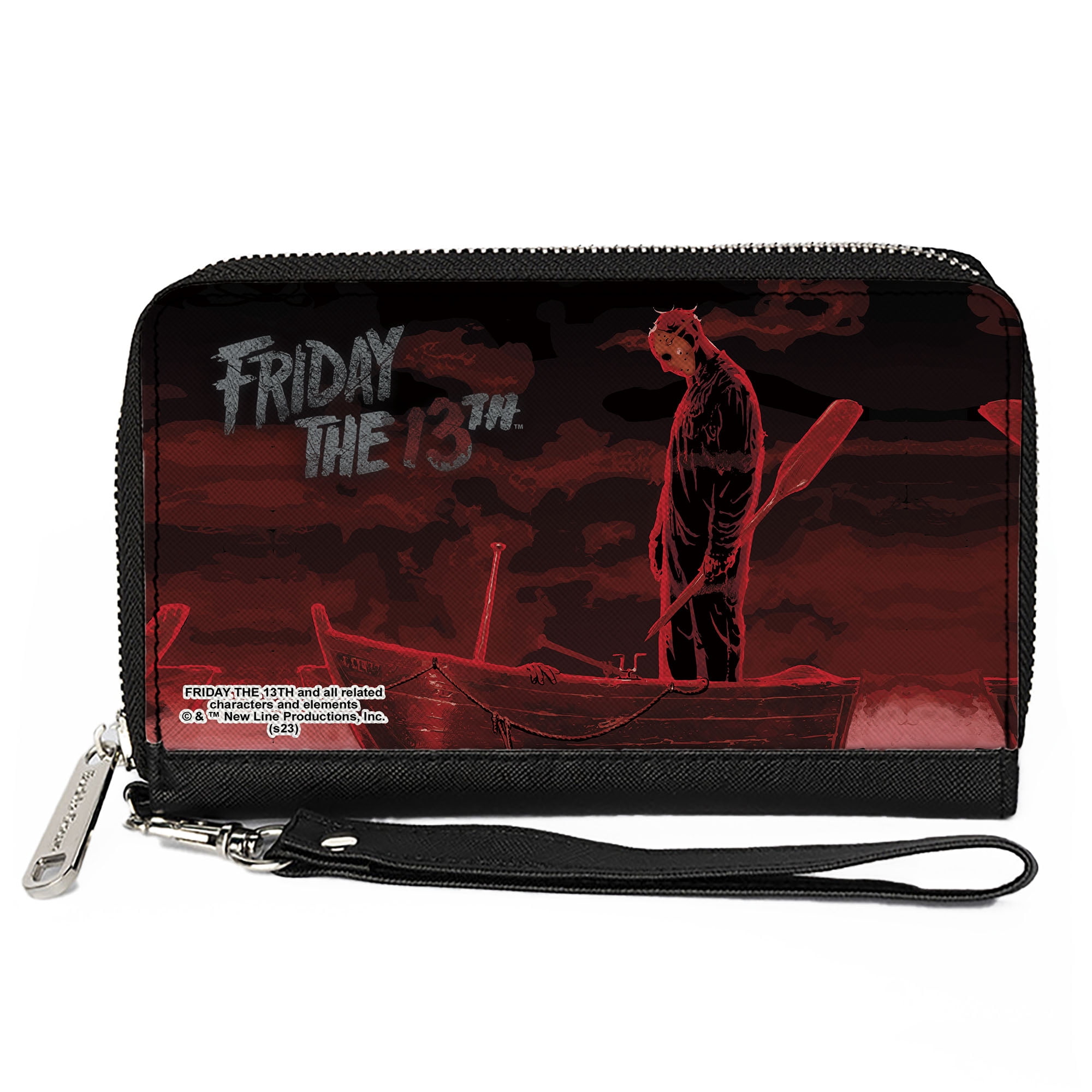 Warner Bros. Horror Movies Wallet, Zip Around, FRIDAY THE 13TH Jason ...