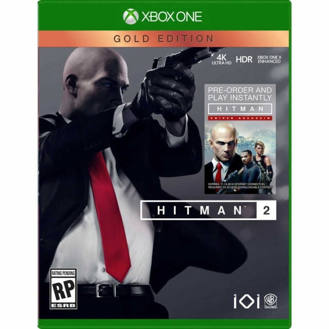 Warner Bros. Interactive Entertainment Hitman 2 Gold Edition for Xbox ...