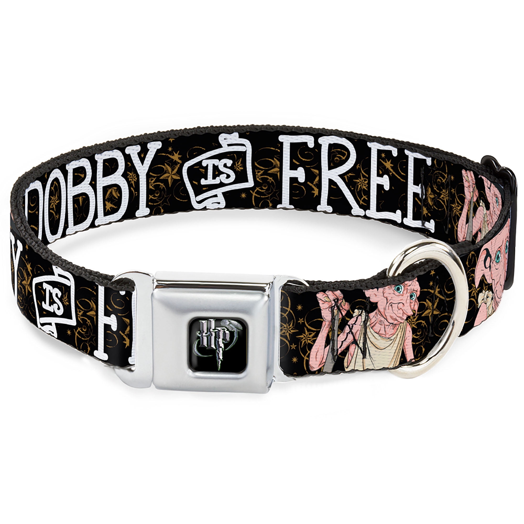 Warner Bros. Pet Collar, Dog Collar Metal Seatbelt Buckle, Dobby Is ...