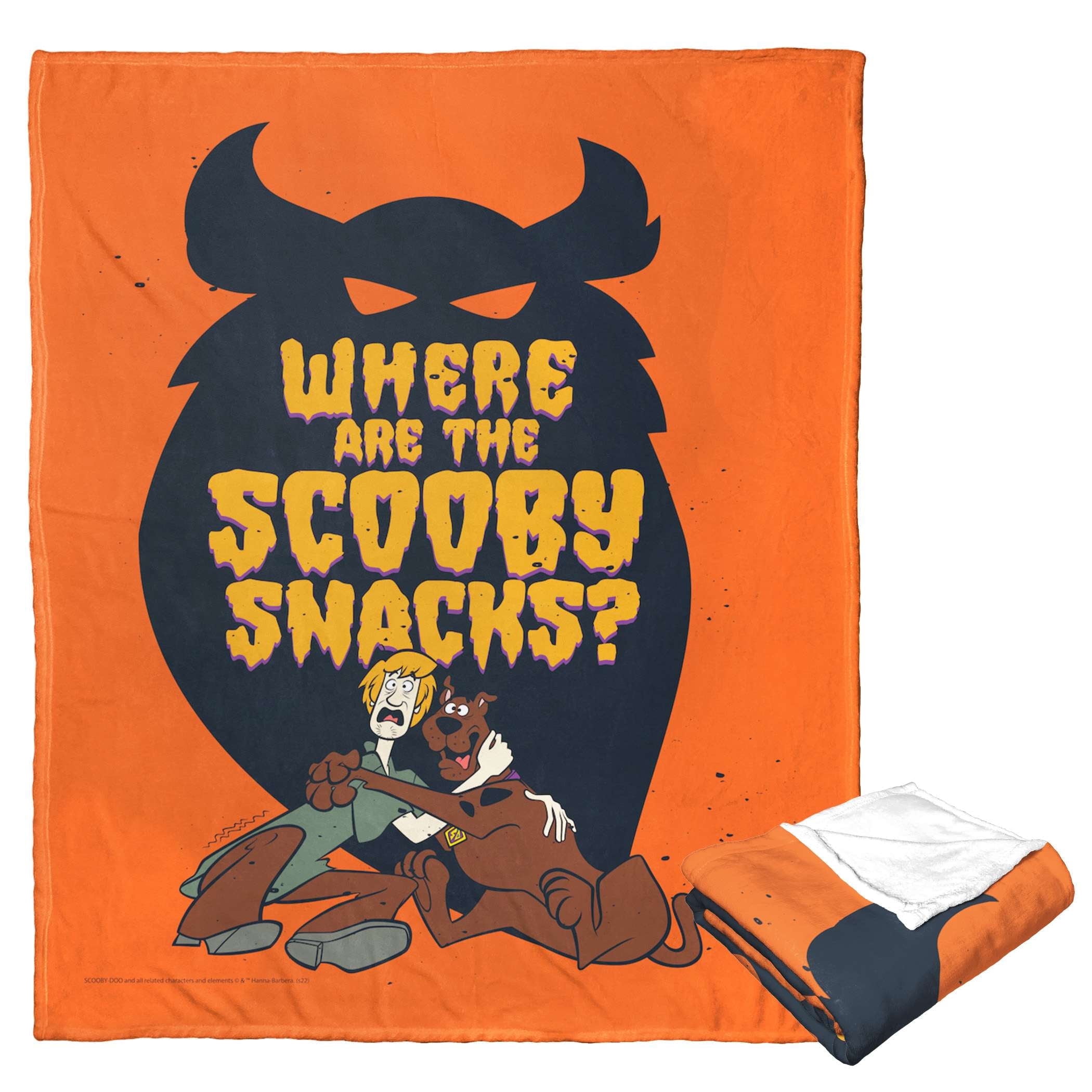 Warner Bros Scooby Doo Where Are The Scooby Snacks Kids Silk Touch ...
