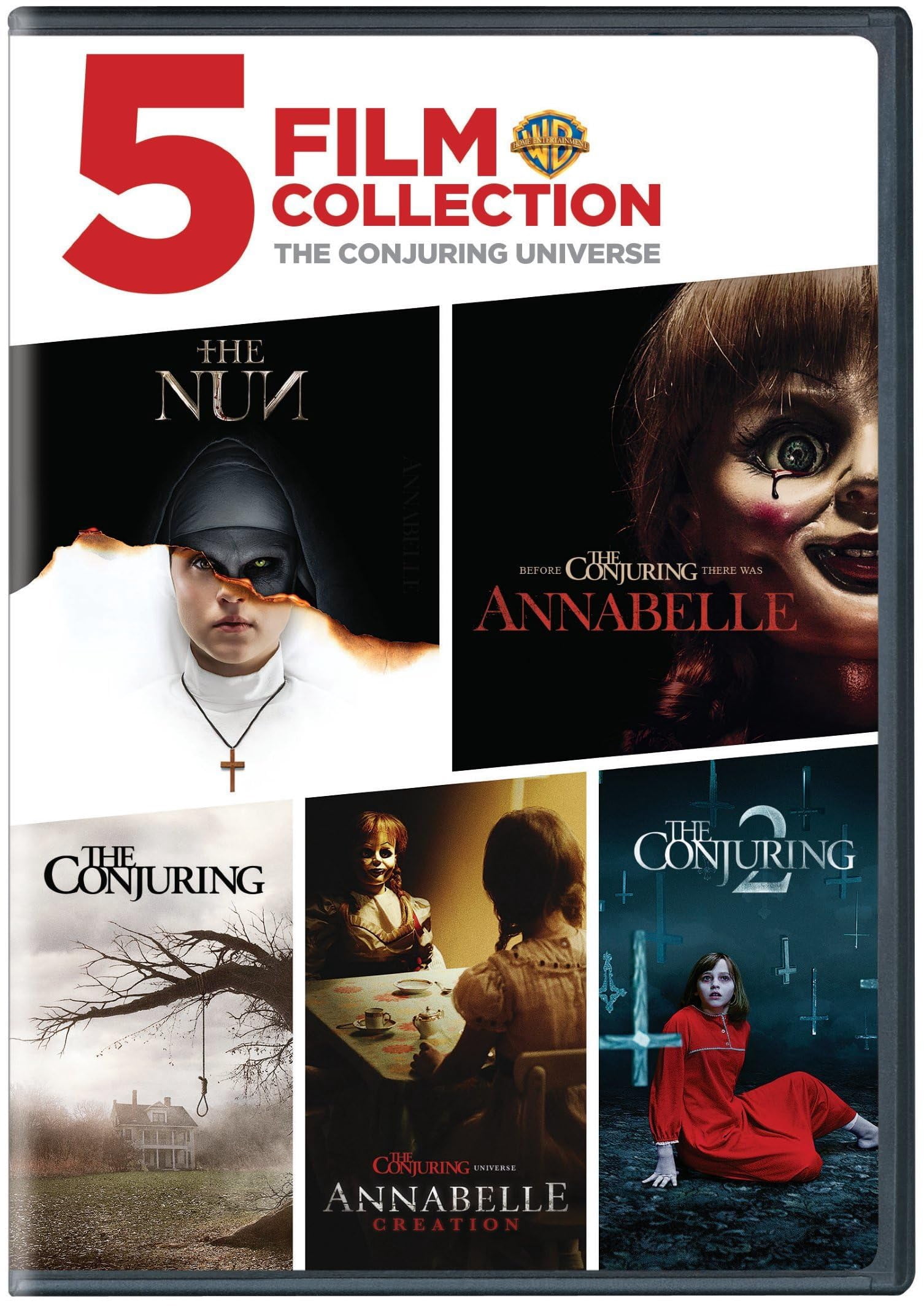 Warner Bros The Conjuring Universe: 5 Film Collection (DVD) - Walmart.com