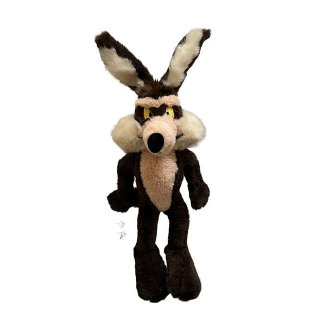 "Warner Bros WILE E COYOTE 18"" Plush Stuffed Animal, High Quality ...
