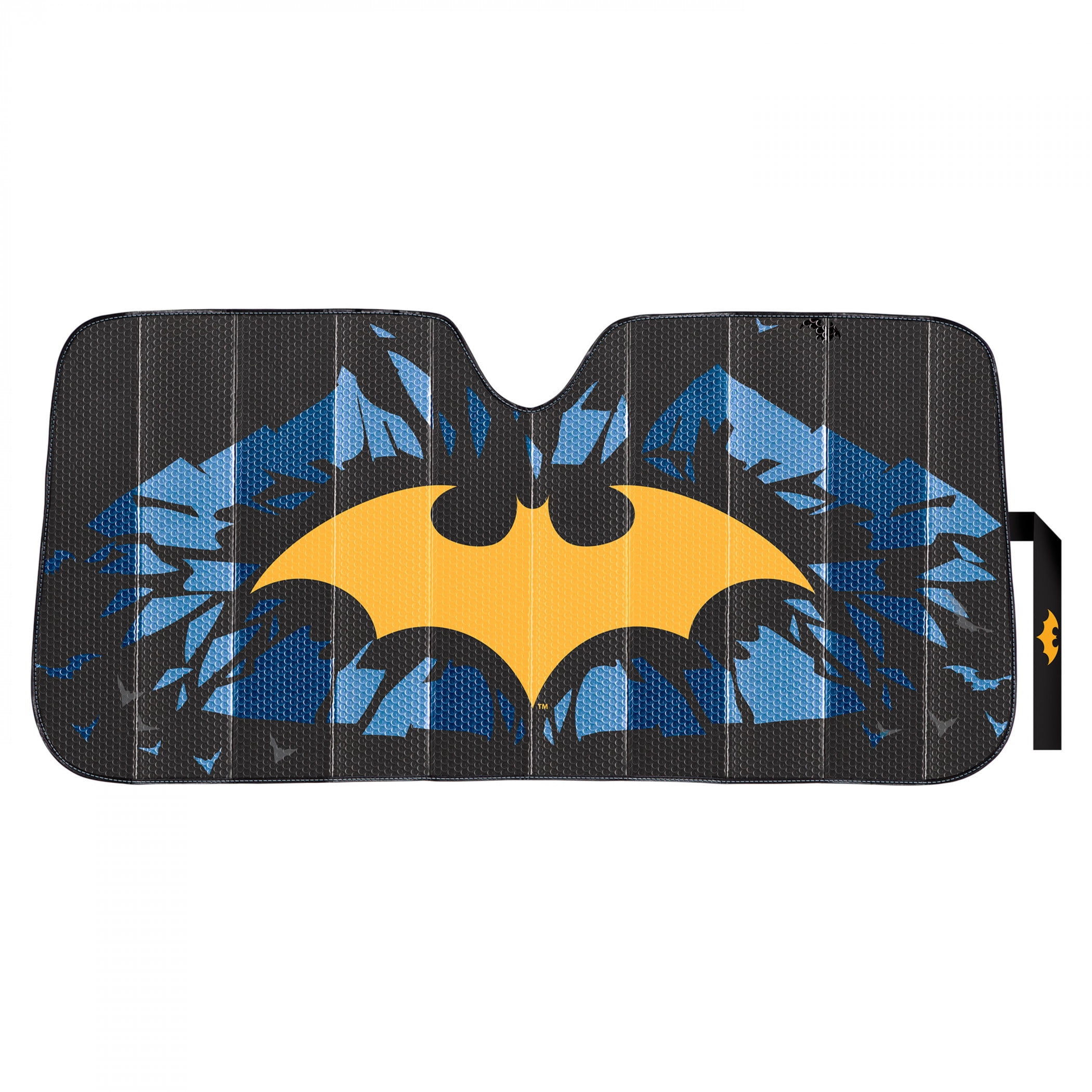 Warner Brothers Batman Shattered Accordion Sunshade - Walmart.com