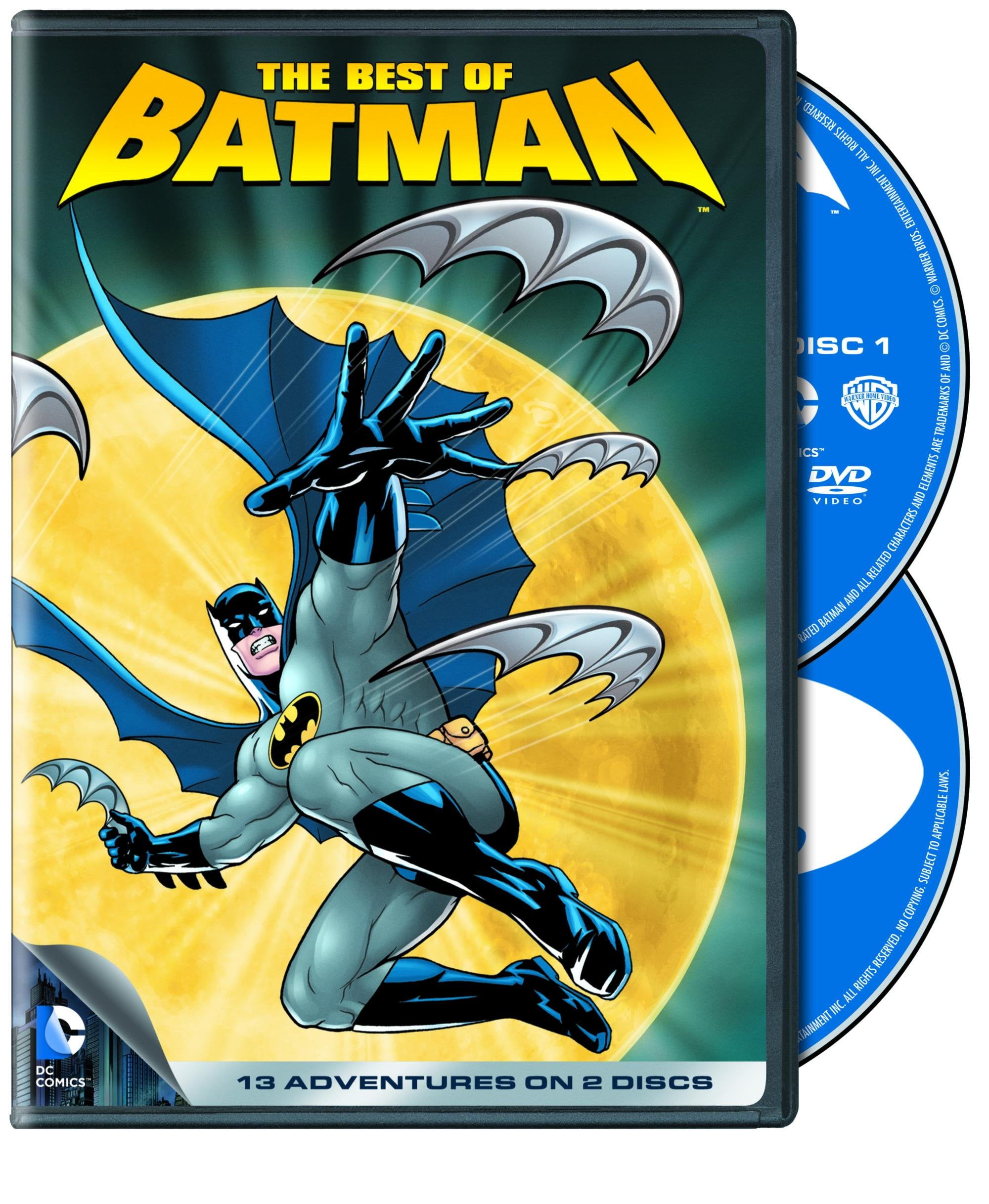 The Best Of Batman (DVD, 2 Disc) NEW - Walmart.com