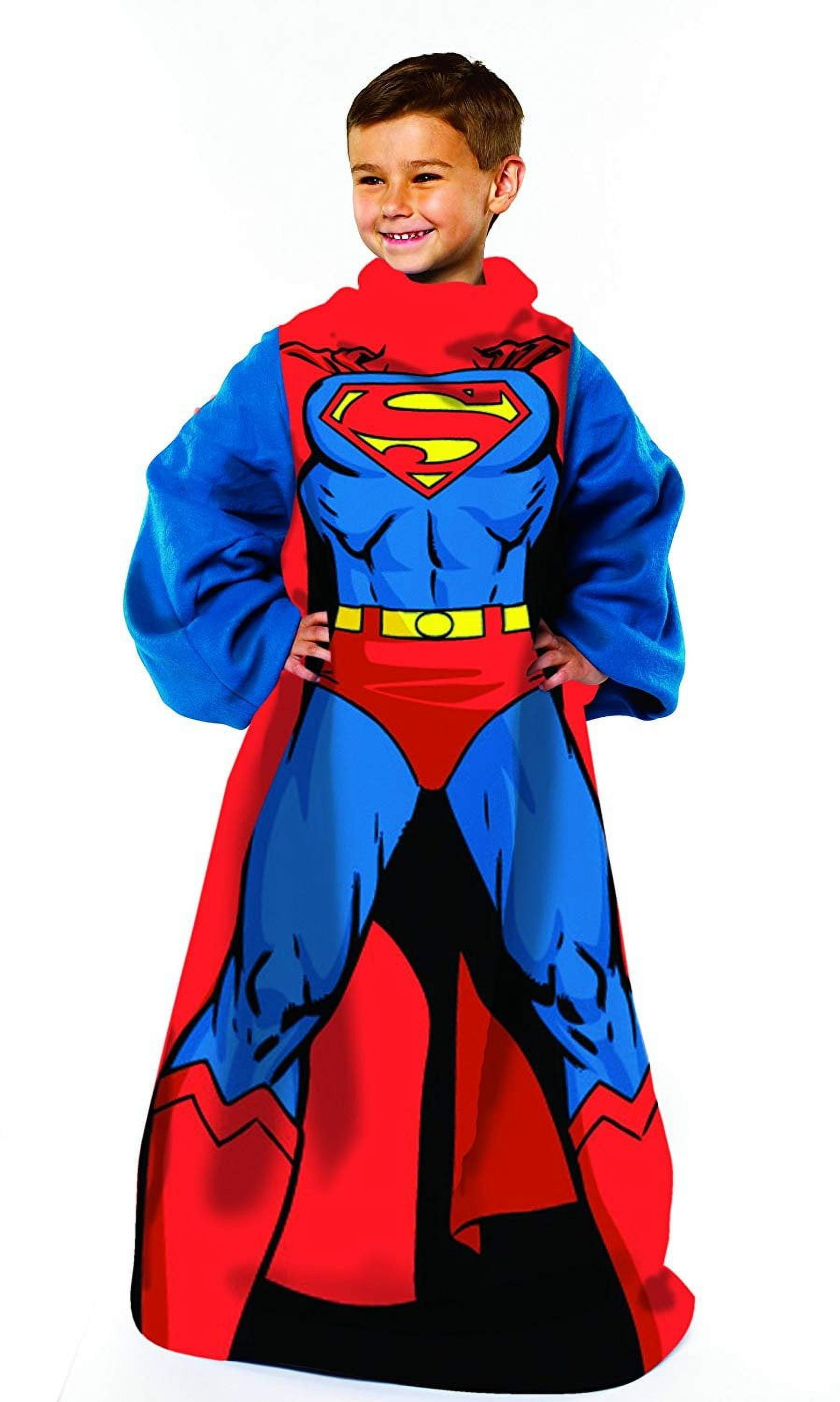 Warner Brothers DC comics Superman, Being Superman Youth Comfy Throw ...
