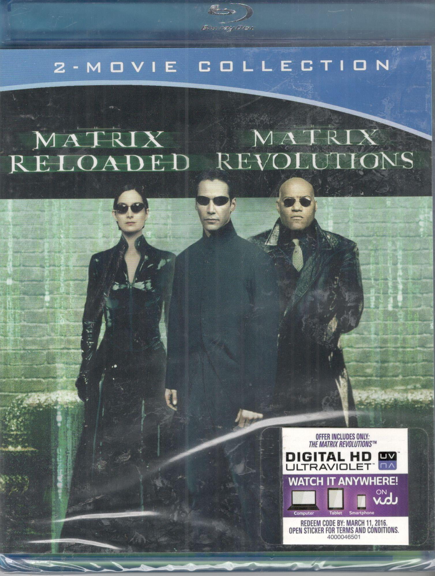 Warner Brothers Matrix Reloaded/matrix Revolu Bd Df W - Walmart.com