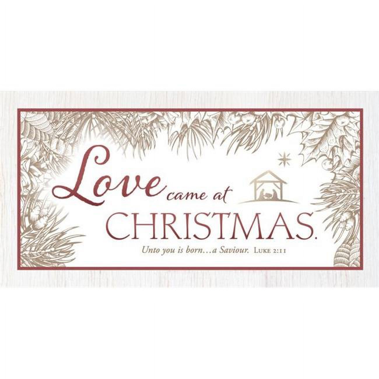 Offering Envelope-Love Came Down At Christmas (Luke 2:11 Kjv) (Pack Of ...