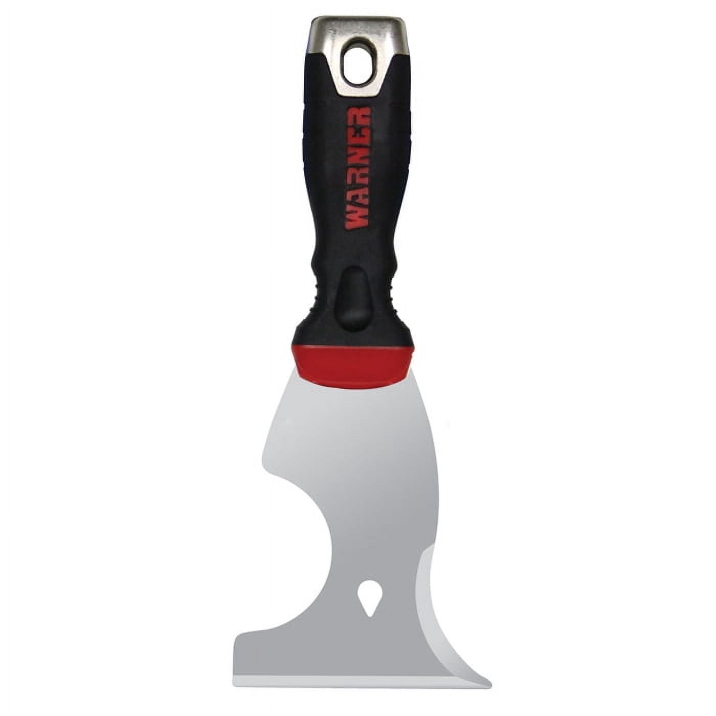 Warner ProGrip 8-in-1 Stiff Glazier Knife with Hammer Cap, 90173 ...
