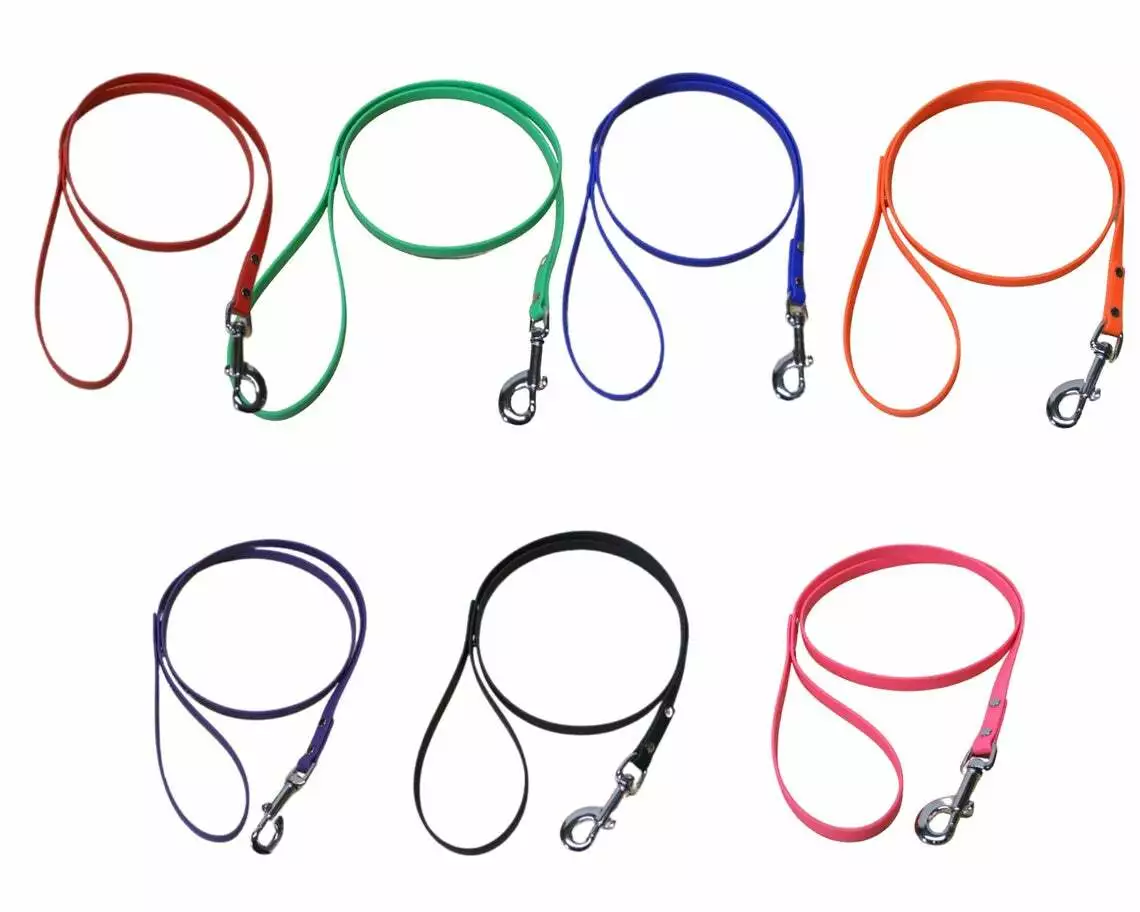 Warner Sporting Biothane Beta 1/2" Wide Swivel Snap Dog Leash (Sizes ...