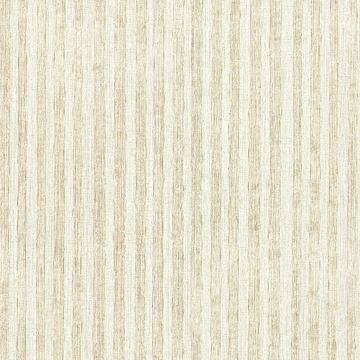 Warner Textures Pemberly Neutral Stripe Wallpaper, 27-in by 27-ft, 60.8 ...