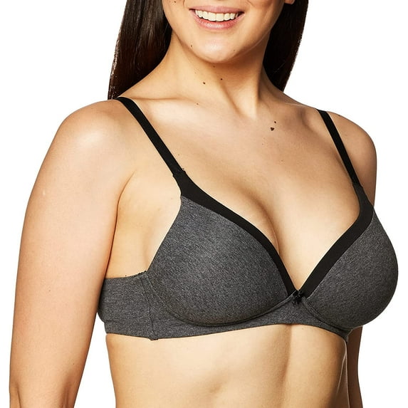 Women's Warner's RN0141A Invisible Bliss Cotton Wirefree Bra with Lift ...