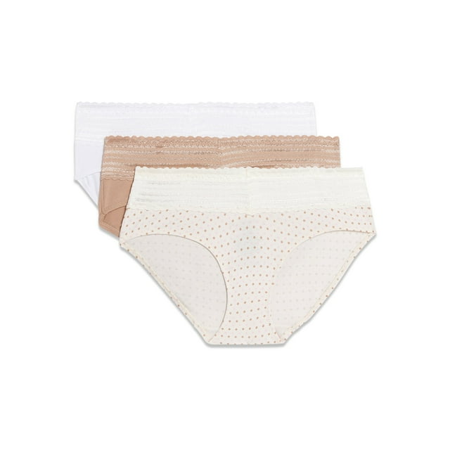 Shop Warners Blissful Benefits Dig-Free Comfort Waist with Lace Cotton ...