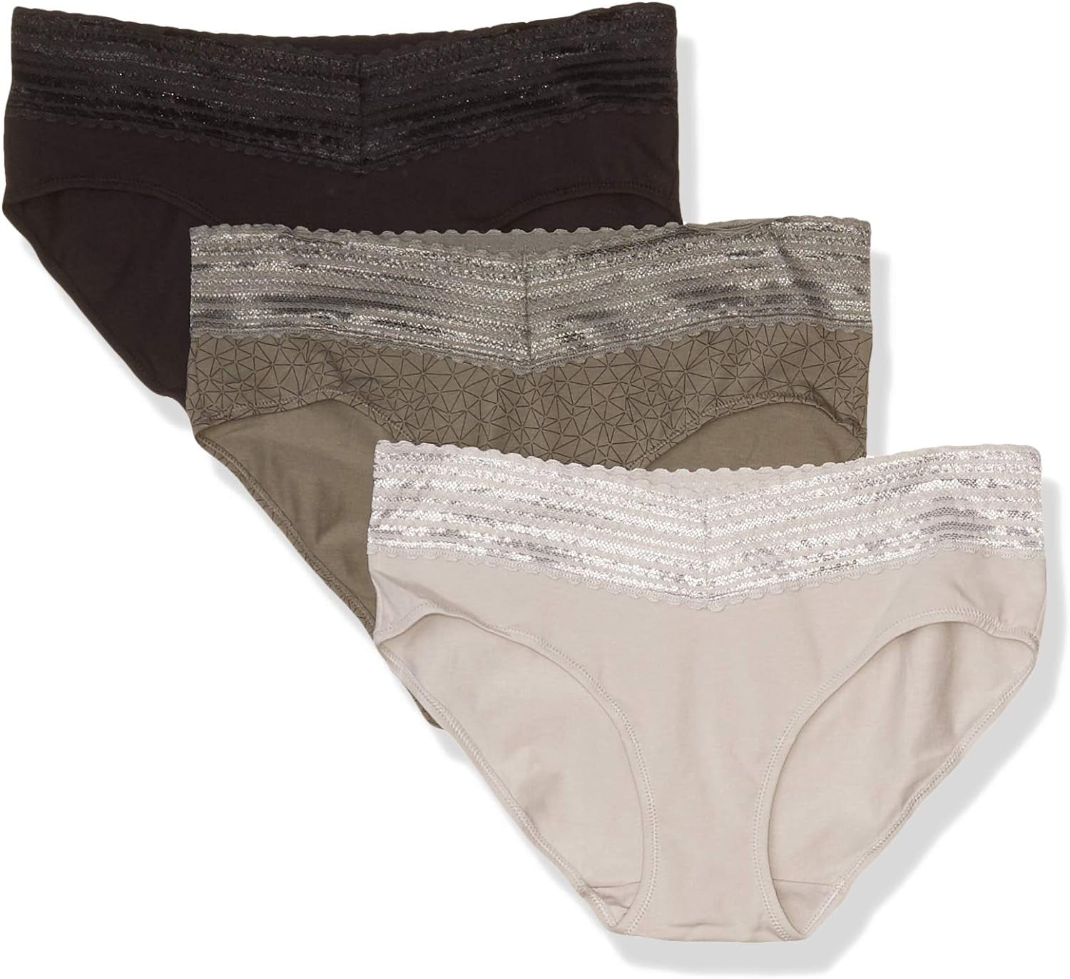 Warners® Blissful Benefits Dig Free Comfort Waist With Lace Cotton