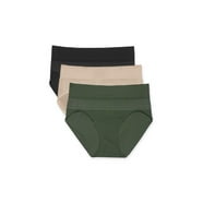 Olga Womens Secret Hug Scoop Hipster 3-Pack Style-913J3 - Walmart.com