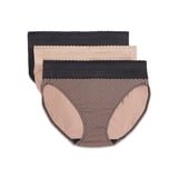 Warners Blissful Benefits Comfort Waistband Hi-Cut 3pk - Walmart.com