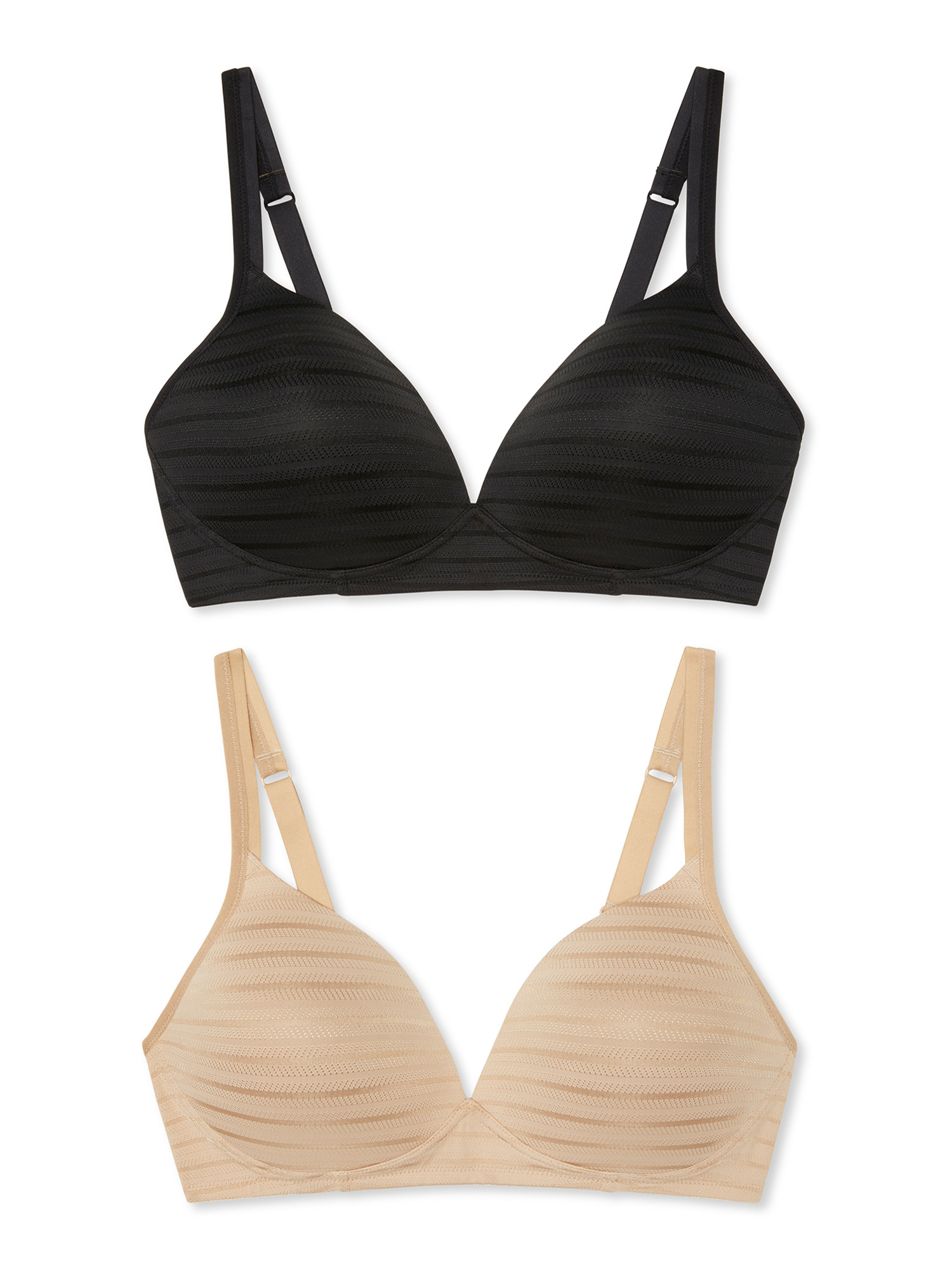 Fruit of the Loom T-Shirt Bra 2 Pack, Style FT938, Sizes M to XXL ...