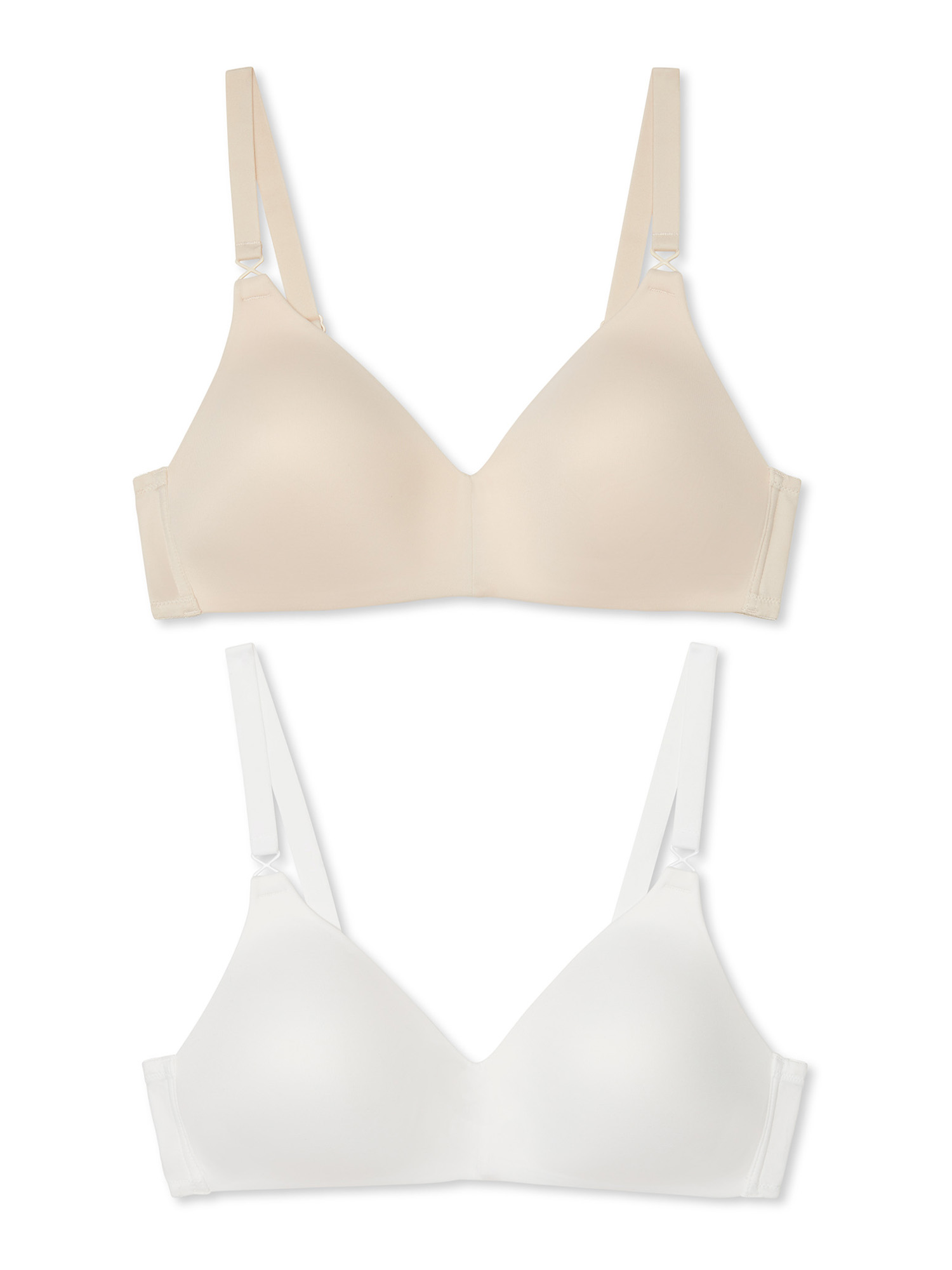 Shop Wonder Nation Girls Wirefree T-Shirt Bra, 2-Pack, Sizes 30A-38A ...