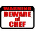 Warning Beware of Chef Sign - Walmart.com