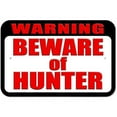 Warning Beware of Hunter Sign - Walmart.com