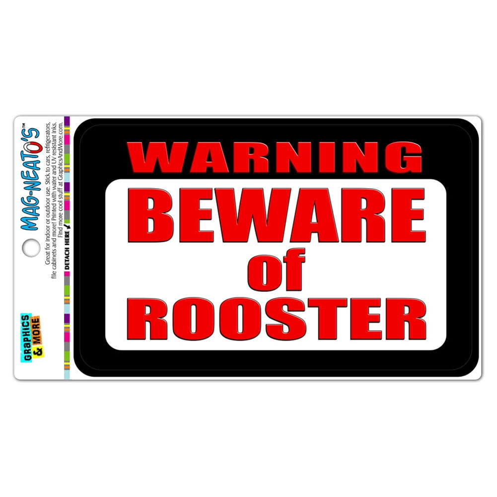 Warning Beware of Rooster MAG-NEATO'S(TM) Automotive Car Refrigerator ...