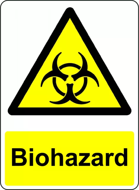 Warning Biohazard Osha Decal Safety Sign Sticker Us Made Phone Decal ...