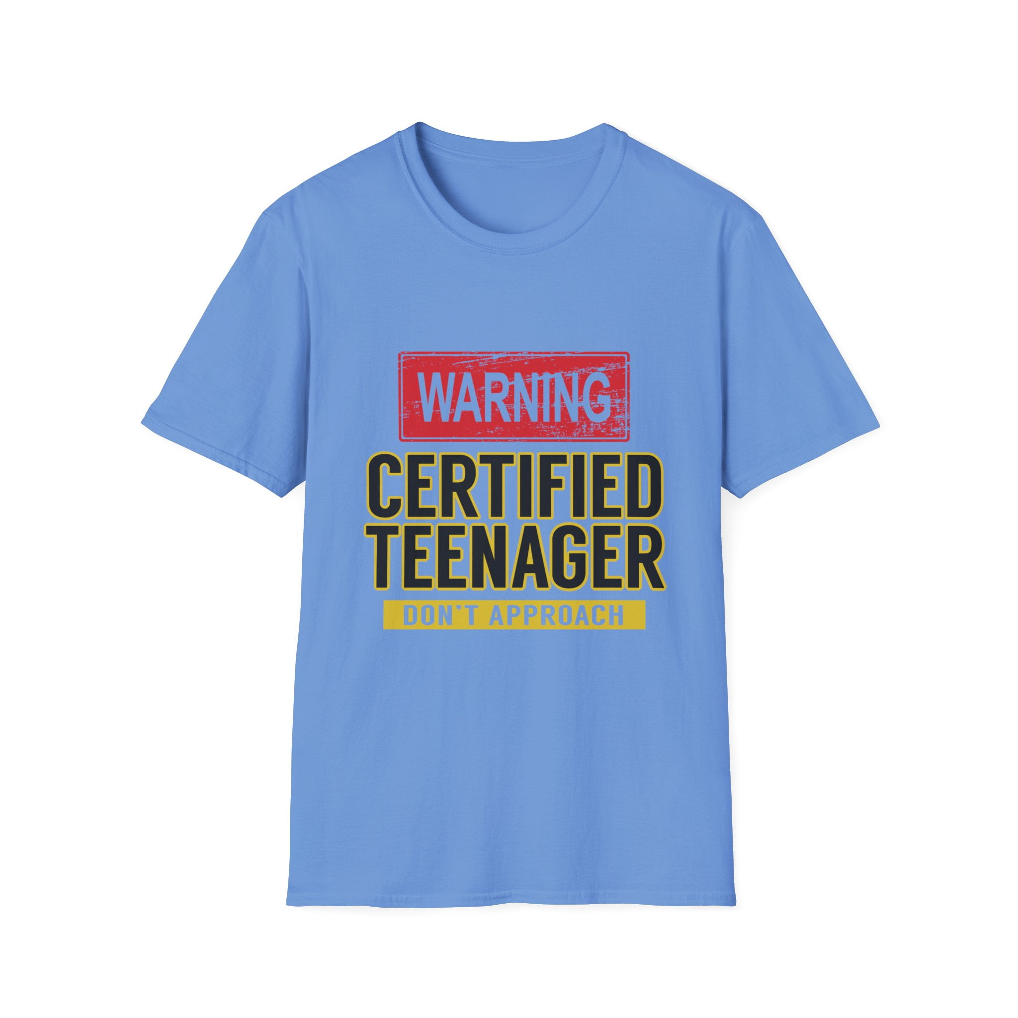 Warning Certified Teenager Don't Approach Men Women Humorous Turning ...