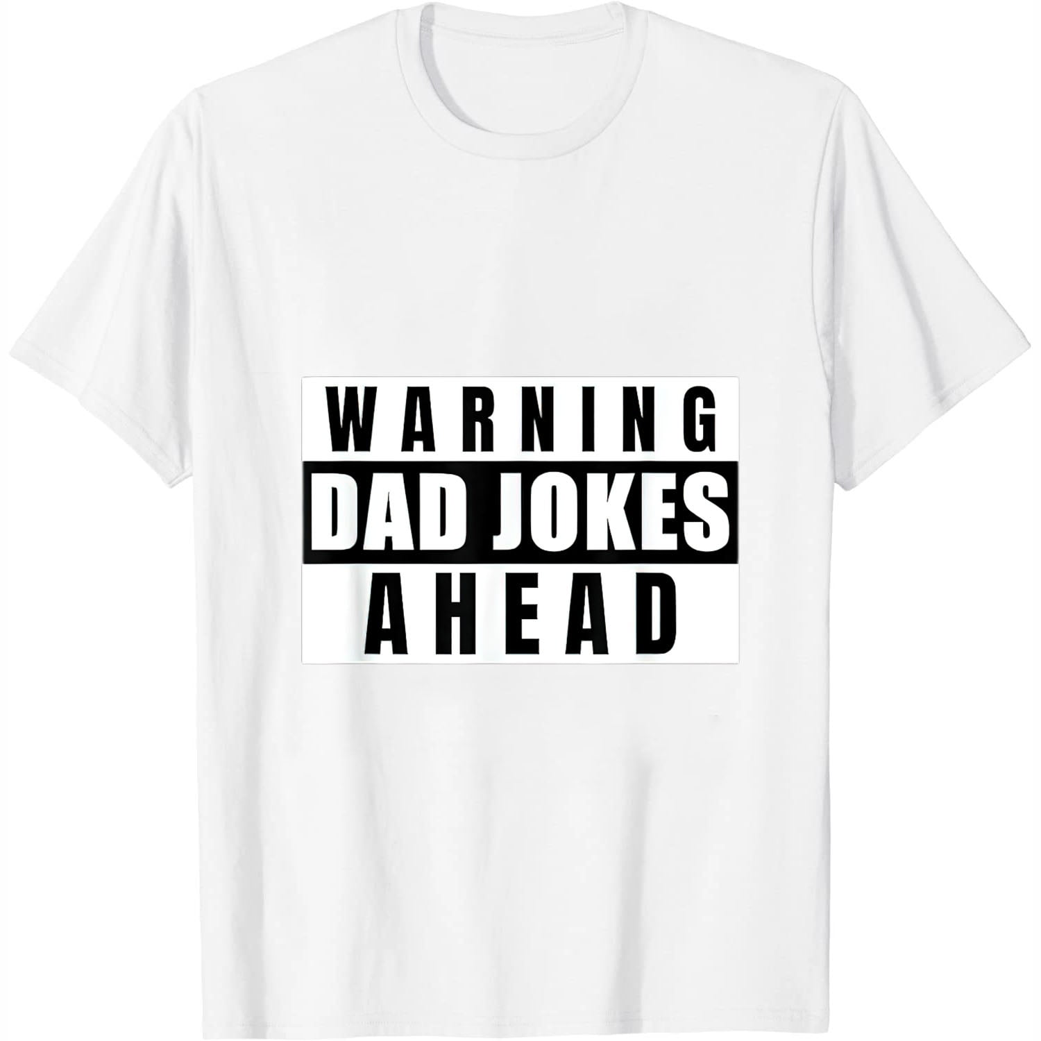 Warning Dad Jokes - Best Father / Dad - Funny Dad - Classic Womens T ...