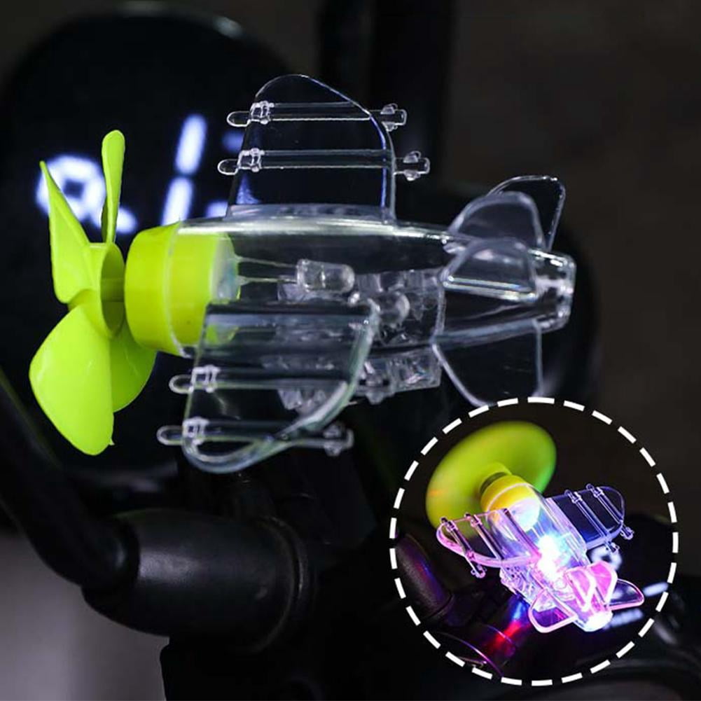 Warning Effect Small Airplane Wind Power Generation Light Mini LED ...