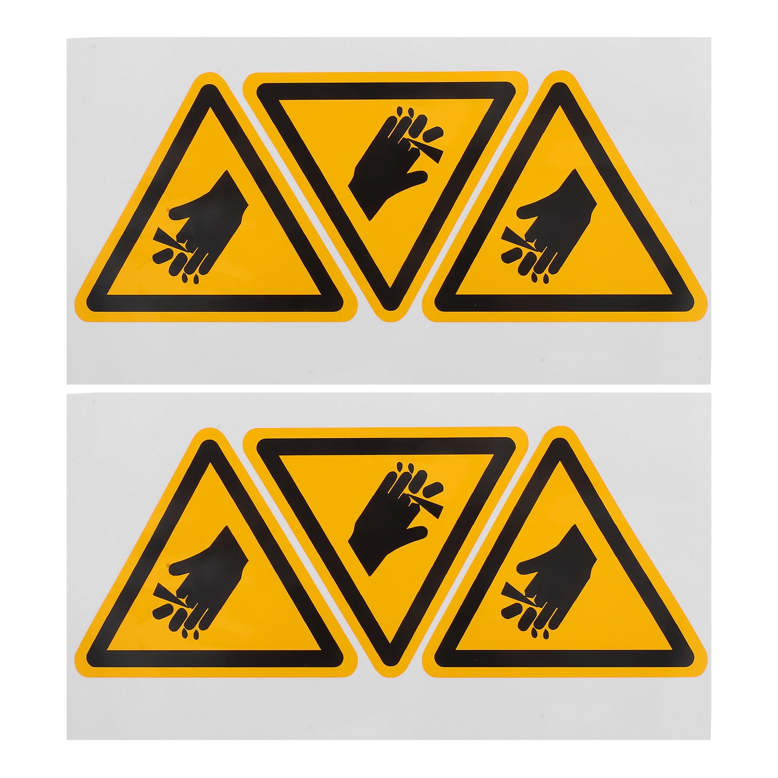 Warning Electric Fence Safe Sign,6Pcs Waterproof Adhesive Warning ...