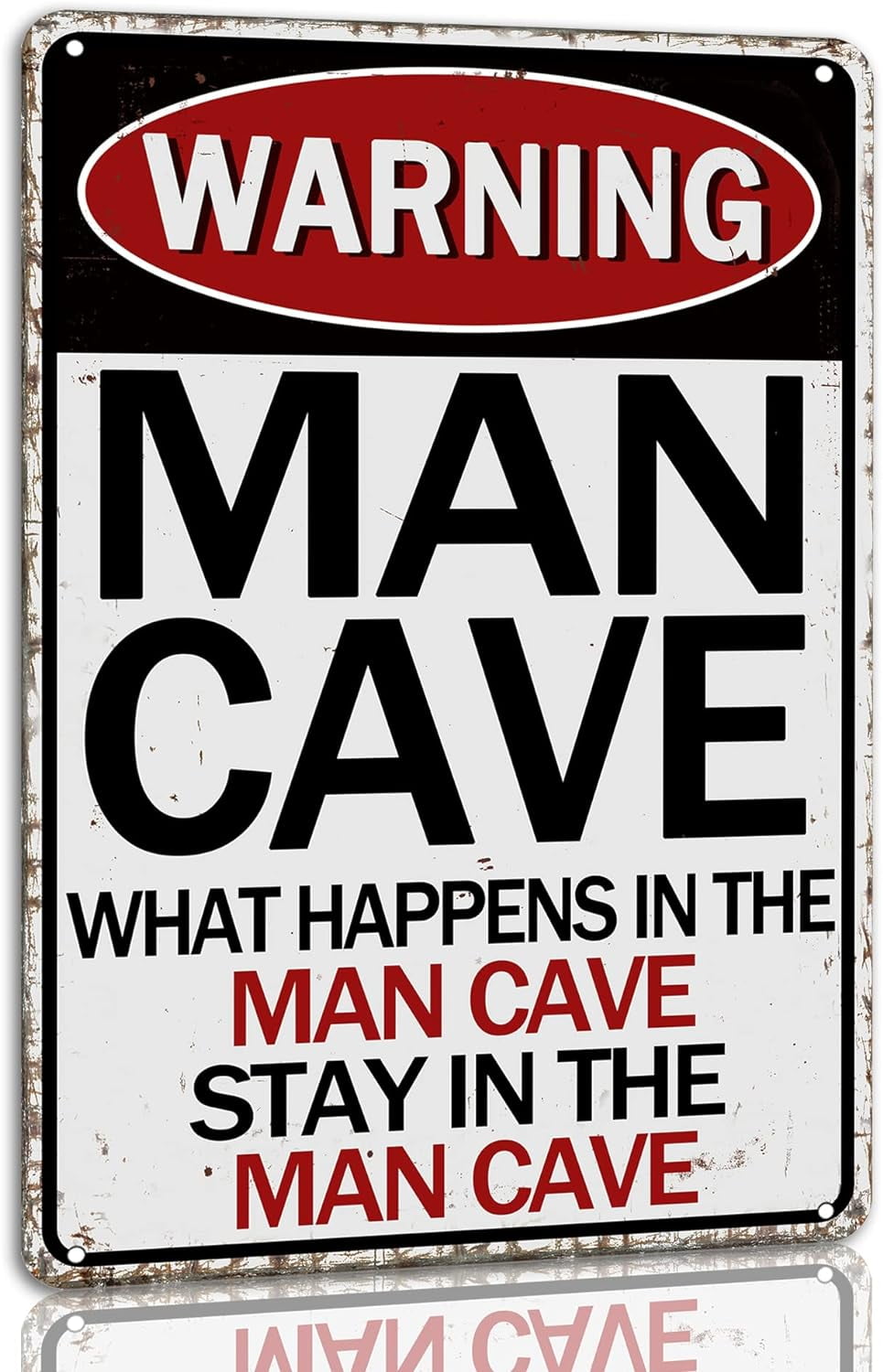 Warning Man Cave What Happens in the Man Cave Stay in the Man Cave ...