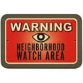 Warning Neighborhood Watch Area Sign - Walmart.com
