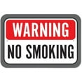 Warning No Smoking Sign - Walmart.com