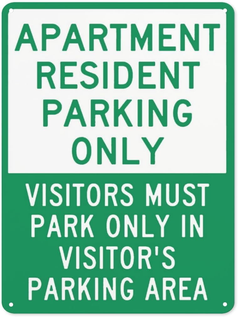 Warning Notice Traffic sign,Parking By Permit Only All Others Will Be ...