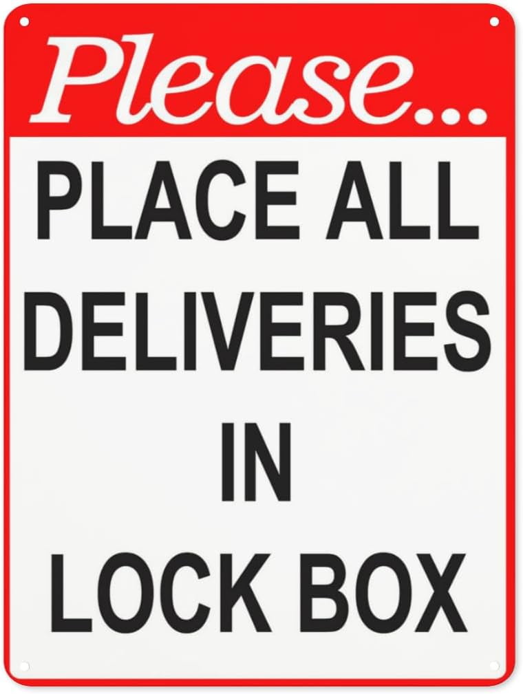 Warning Notice Traffic sign,Please Do Not Block Driveway Sign,Aluminum ...